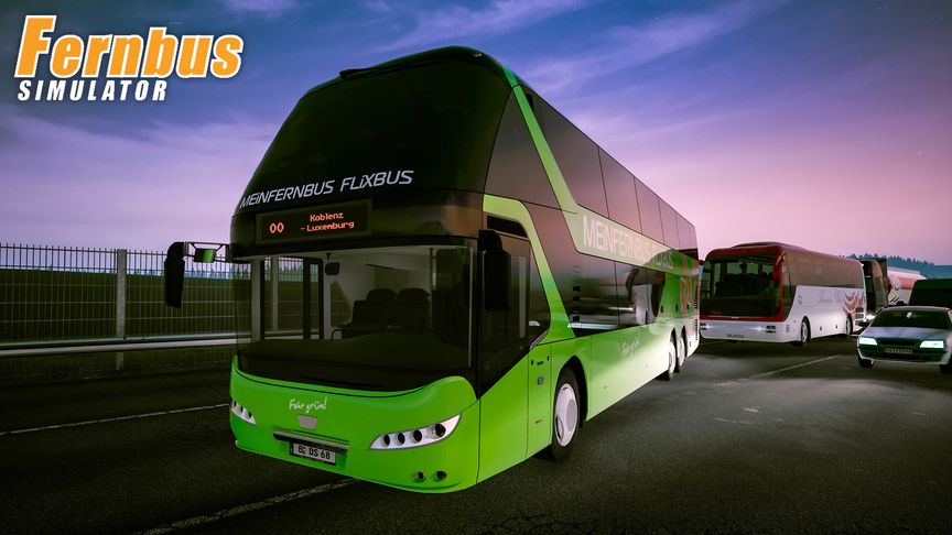 长途客车模拟:听说在路边也可以休息 于是我.