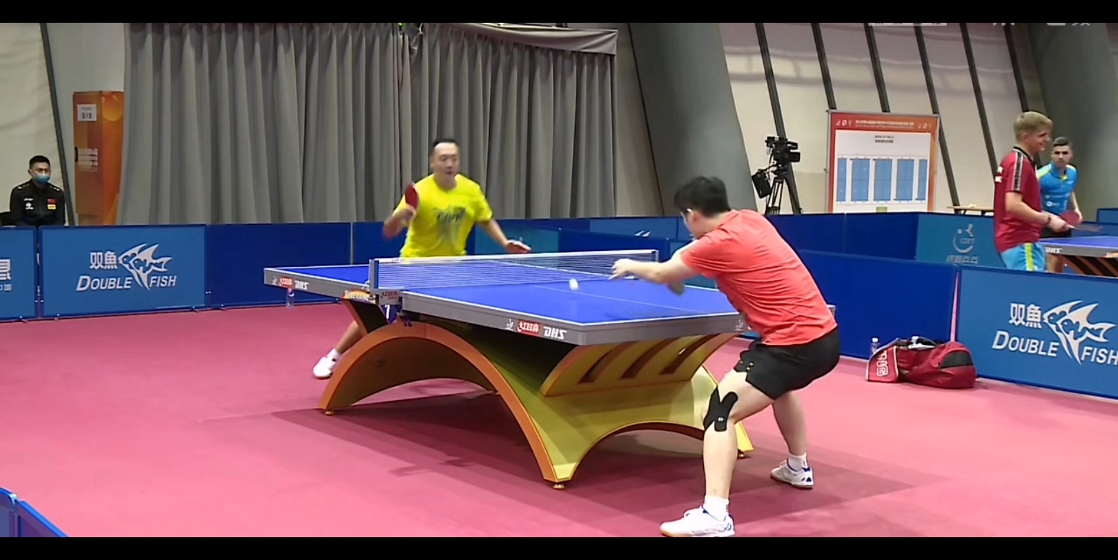 2022年世乒赛 赛前热身赛10月3日晚最新 樊振东|魏世浩 观众视角超近...