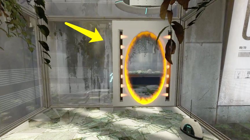 史上最诡异的游戏设计,经过这道门竟会同时出现三个自己!