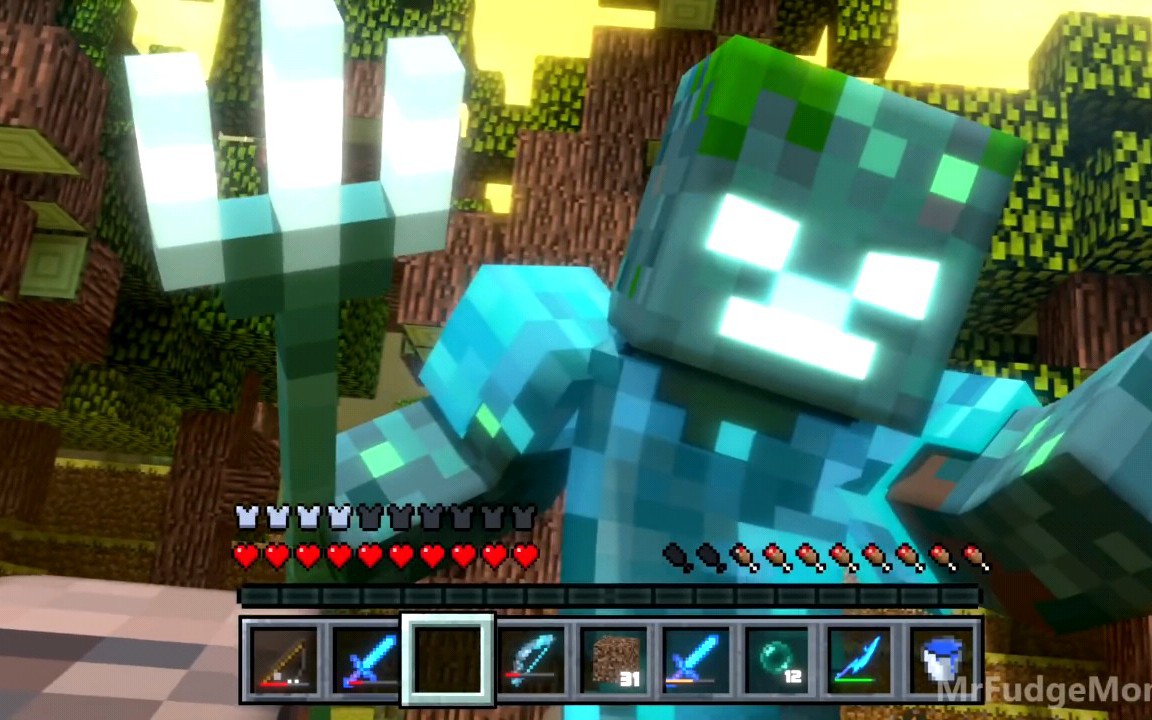 我的世界动画裁剪 吾不会流血 而你会