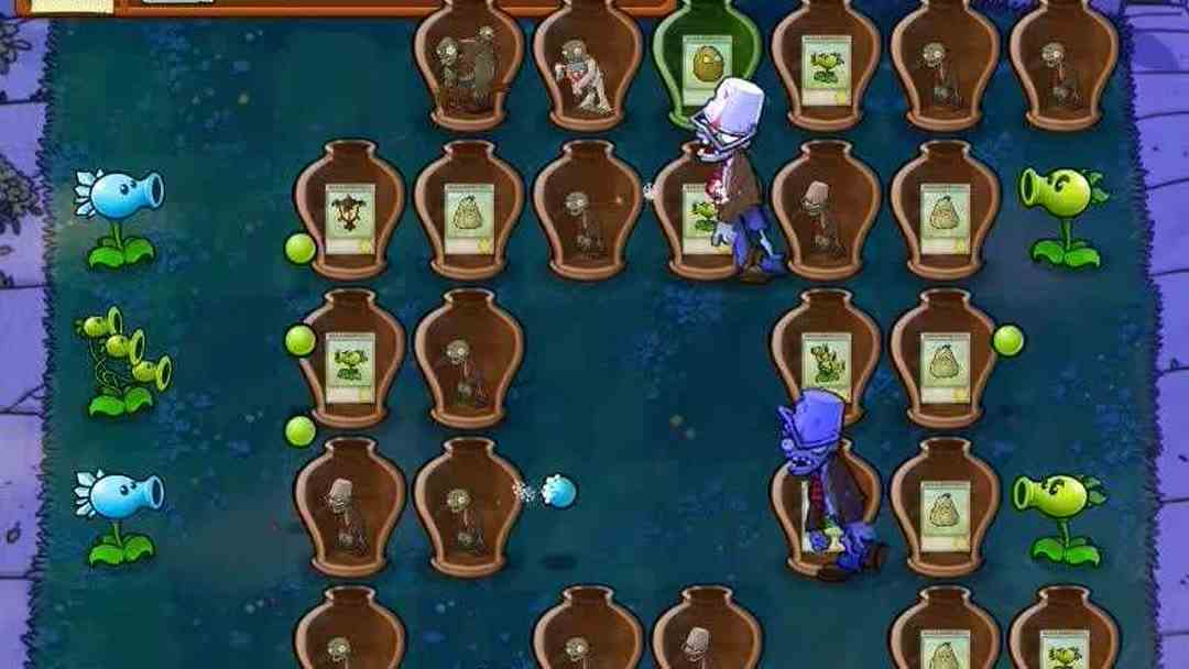 植物大战僵尸无敌版小游戏 罐子里头