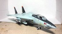 【模玩】EASY MODEL F-14D 雄猫 舰载机 1:72 简评 模型评测 f14 ...