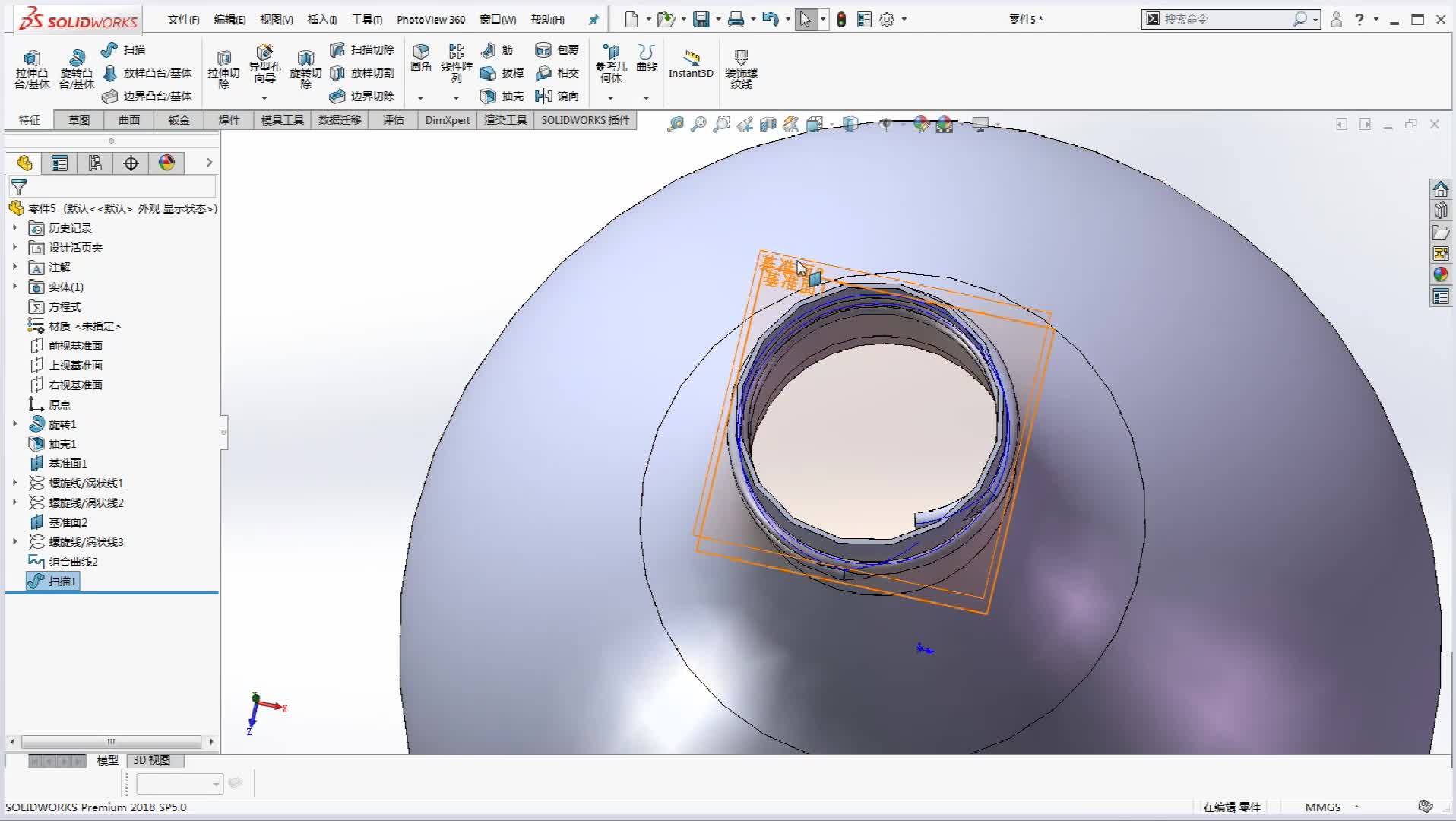 肖总过年SolidWorks螺纹怎么画?应用案例来总结绘制方法