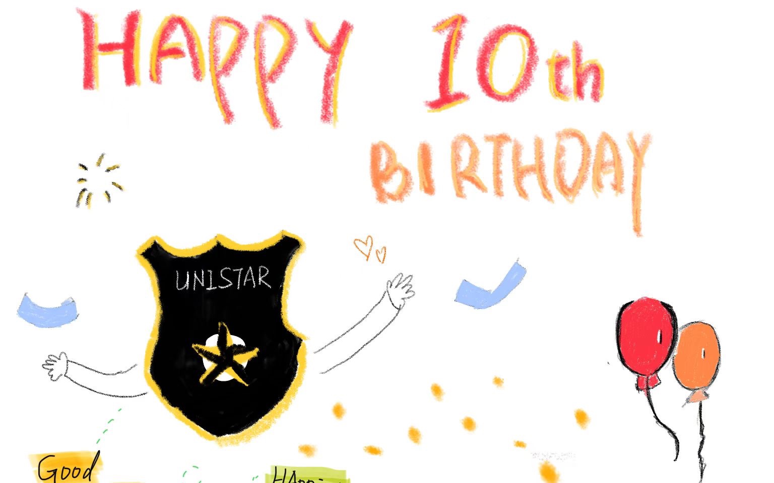 UniStar创新创业实践平台十周年庆!发起人果果姐祝福视频