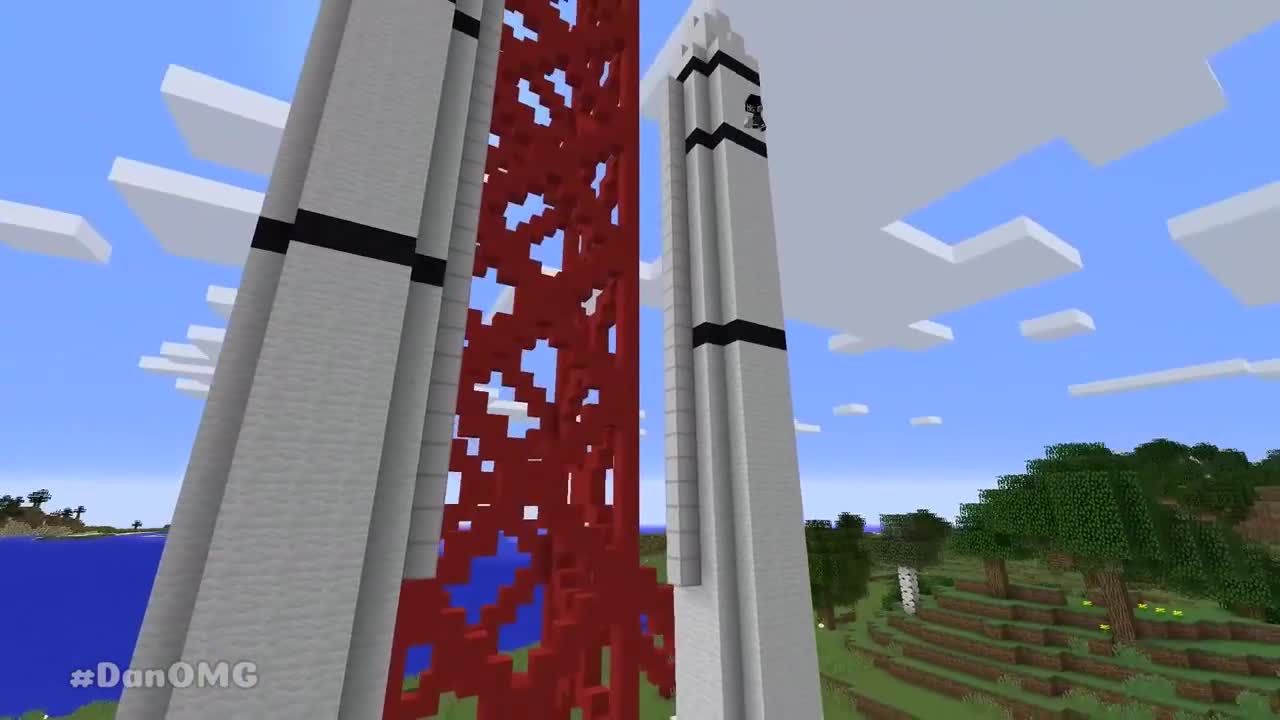 我的世界MC动画:如何造火箭