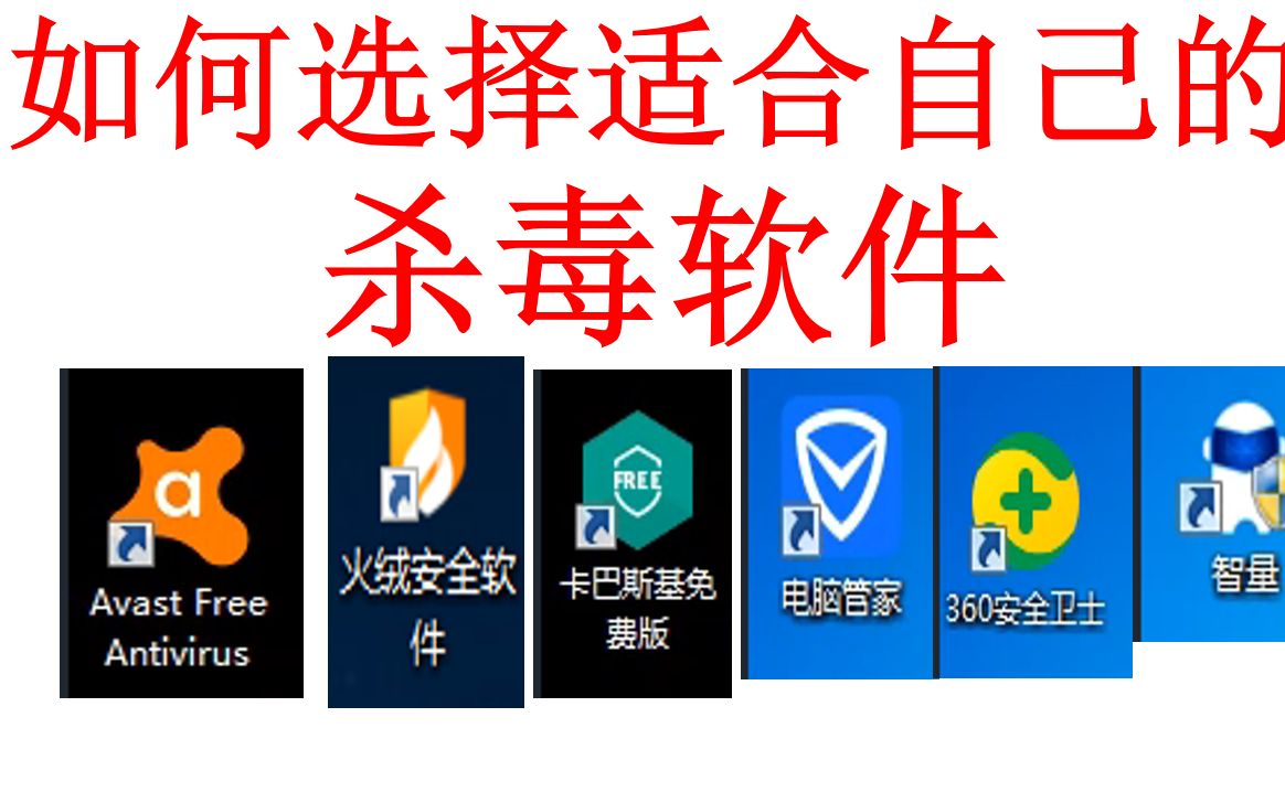 如何选择适合自己的杀毒软件?【4k】