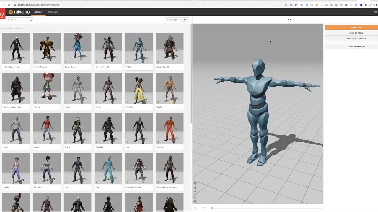 2d人物用AI转3D 2D Character Image To Full 3D Animation with AI
