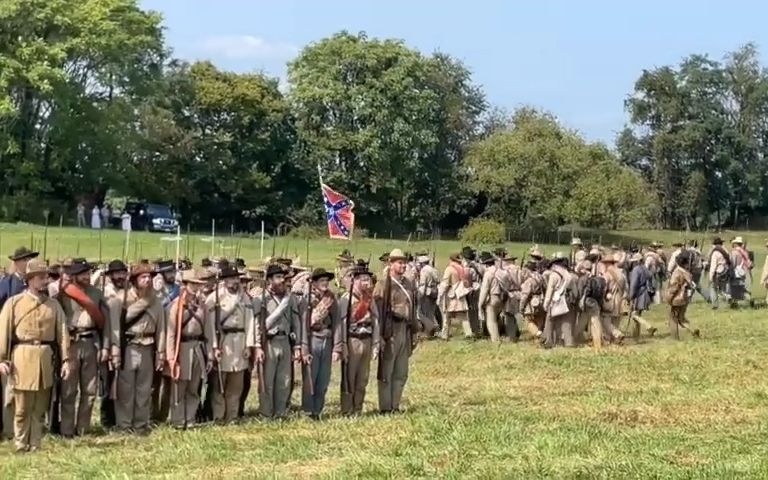 【南北战争】安提塔姆战役160周年纪念重演 德克萨斯第4步兵团 2002...