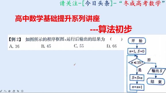 高中数学基础提升系列讲座～循环次数过多怎么办