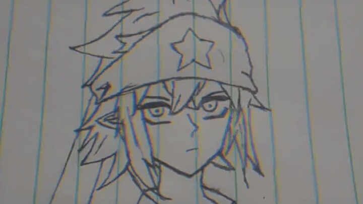 和之前的安迷修一起画的