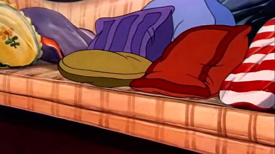 猫和老鼠:杰瑞还真是倒霉啊,被汤姆当成桌球打了,哈哈!