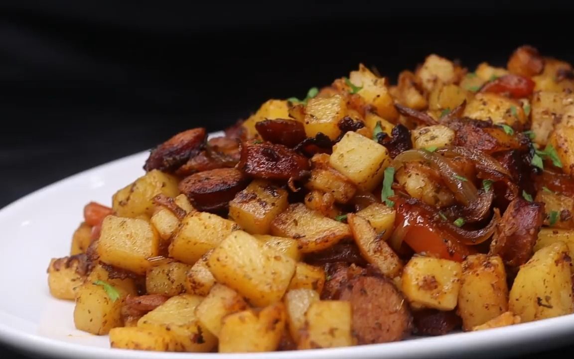 我的早餐土豆秘方,如何制作煎锅土豆