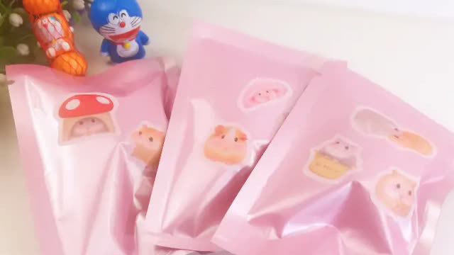 哆啦a梦盲袋,粉色小仓鼠版,自制盲袋简单方法