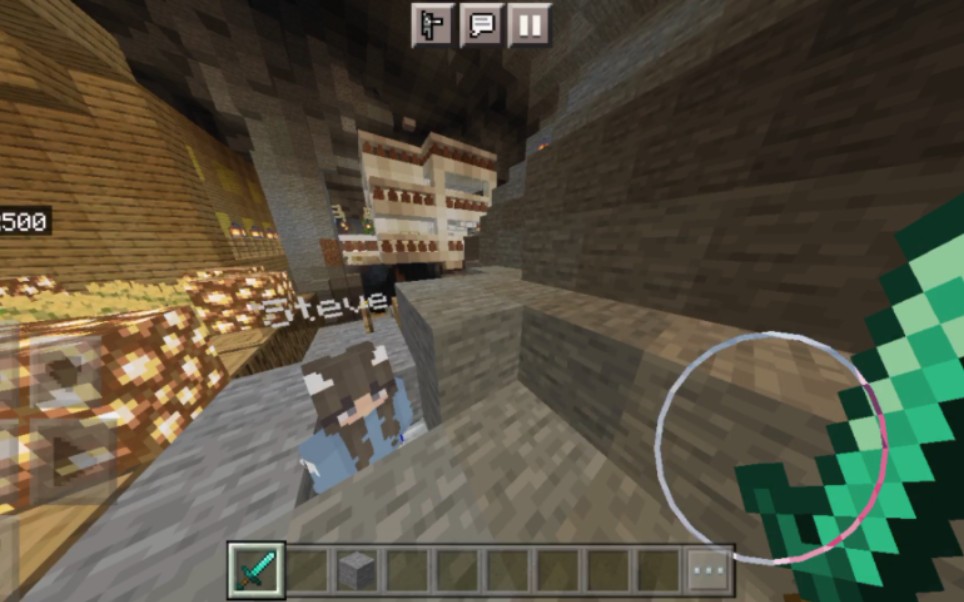 和妹妹一起玩MC真的很快乐啊