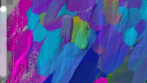 实际上ui不是灰色的,是有磨砂玻璃效果的,只是因为为了照顾移动设备,...