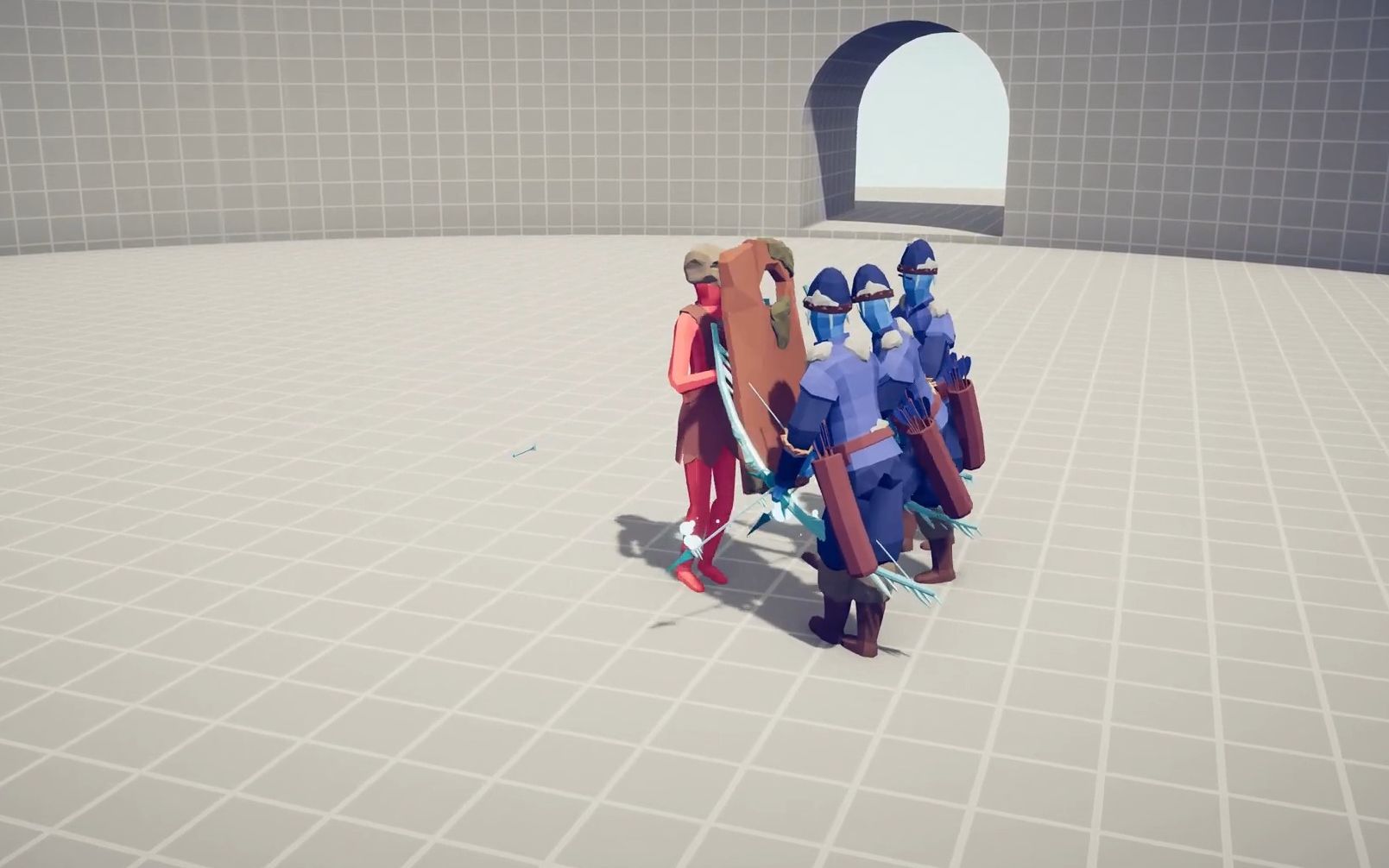 全面战争模拟器:斗角场的搞笑战斗 | 战斗模拟器