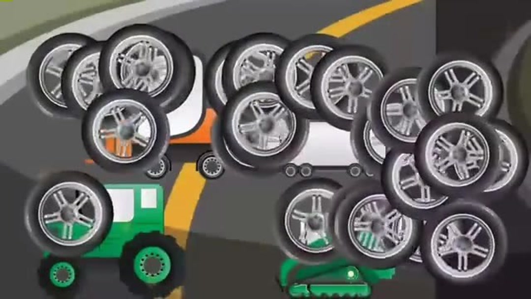 小汽车总动员 儿童认识小汽车