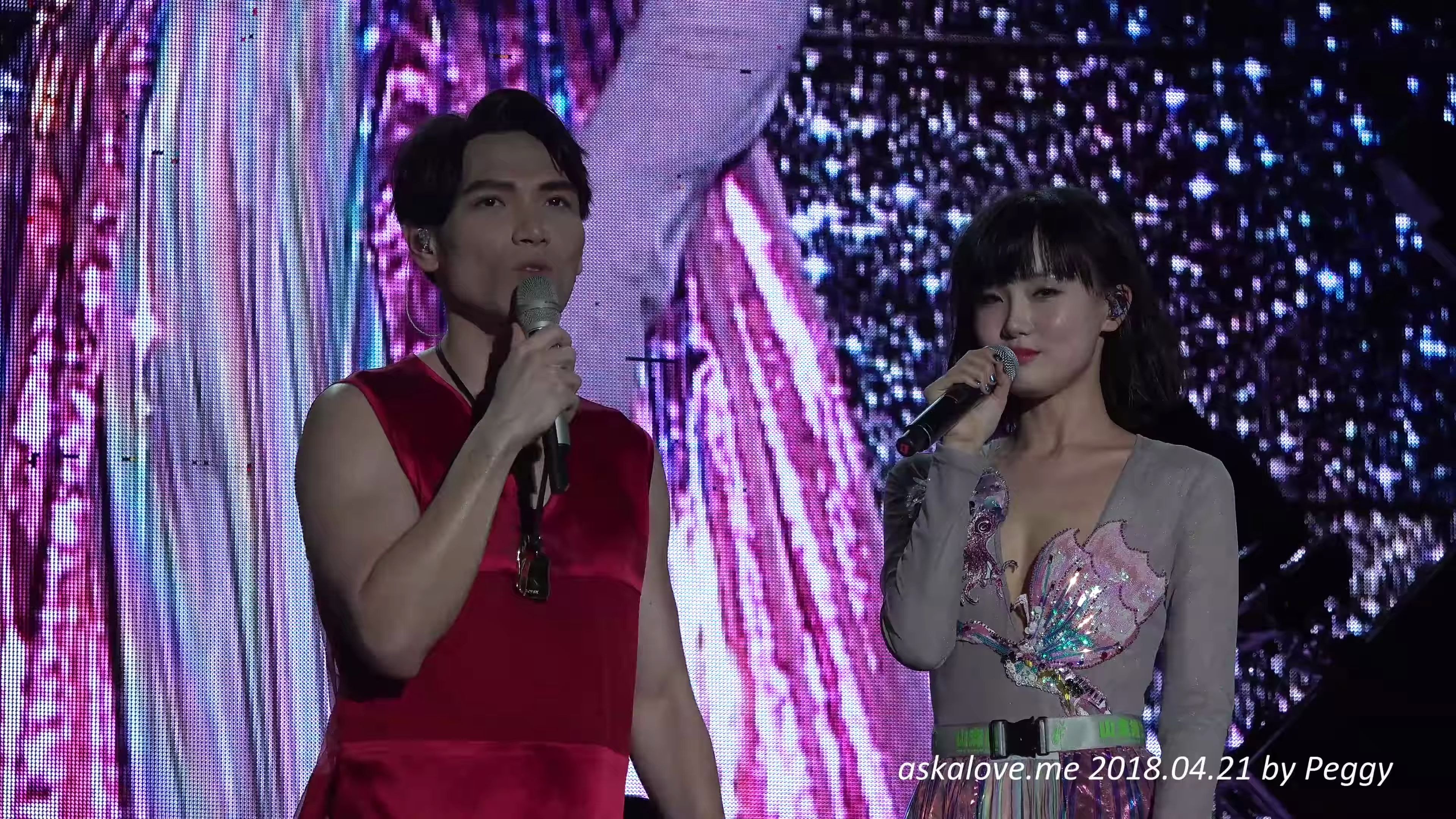 4k超高清 来看黄龄在线“调戏”杨宗纬 杨宗纬演唱会2018长沙站