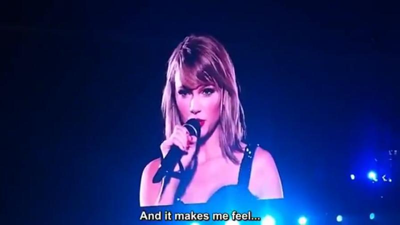 土味英语——TAYLOR SWIFT演唱会的励志演讲