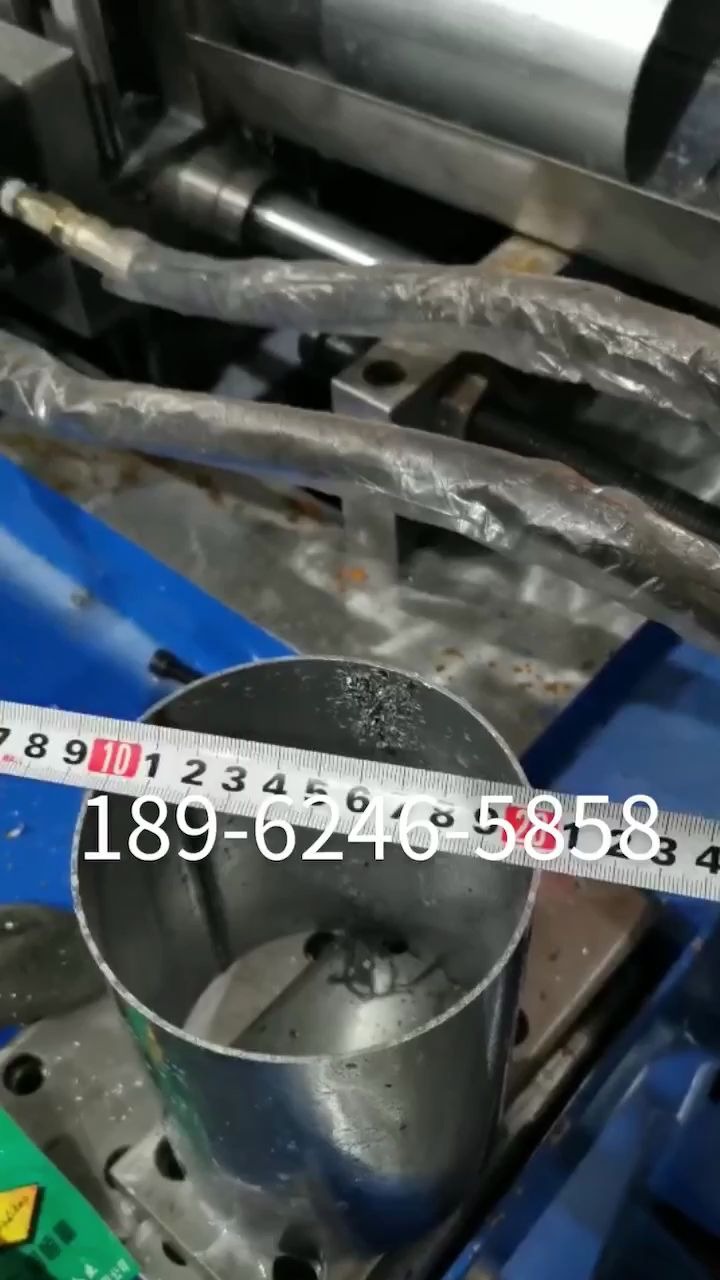 全自动下料机,切管机,110mm钢管横向切割视频