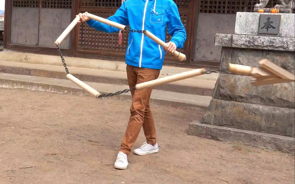 【魔法少女小圆】用纸板制作佐仓恭子的链条长矛