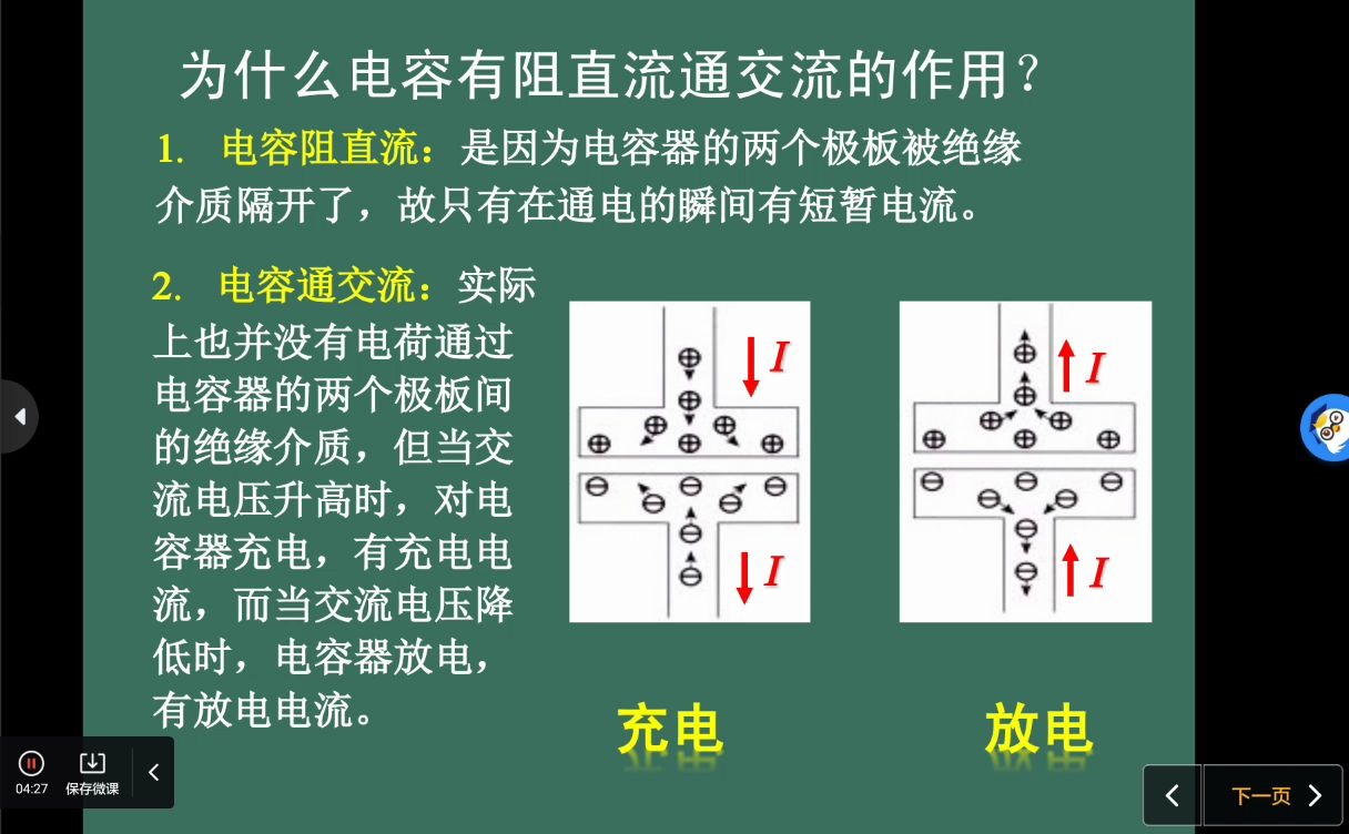 高中物理交变电流部分5.3电容和电感对交变电流的影响(三)