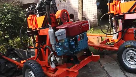 煤矿坑道勘探钻机(前后移动泵机一体钻机)是轻便多用途工程勘察钻机...