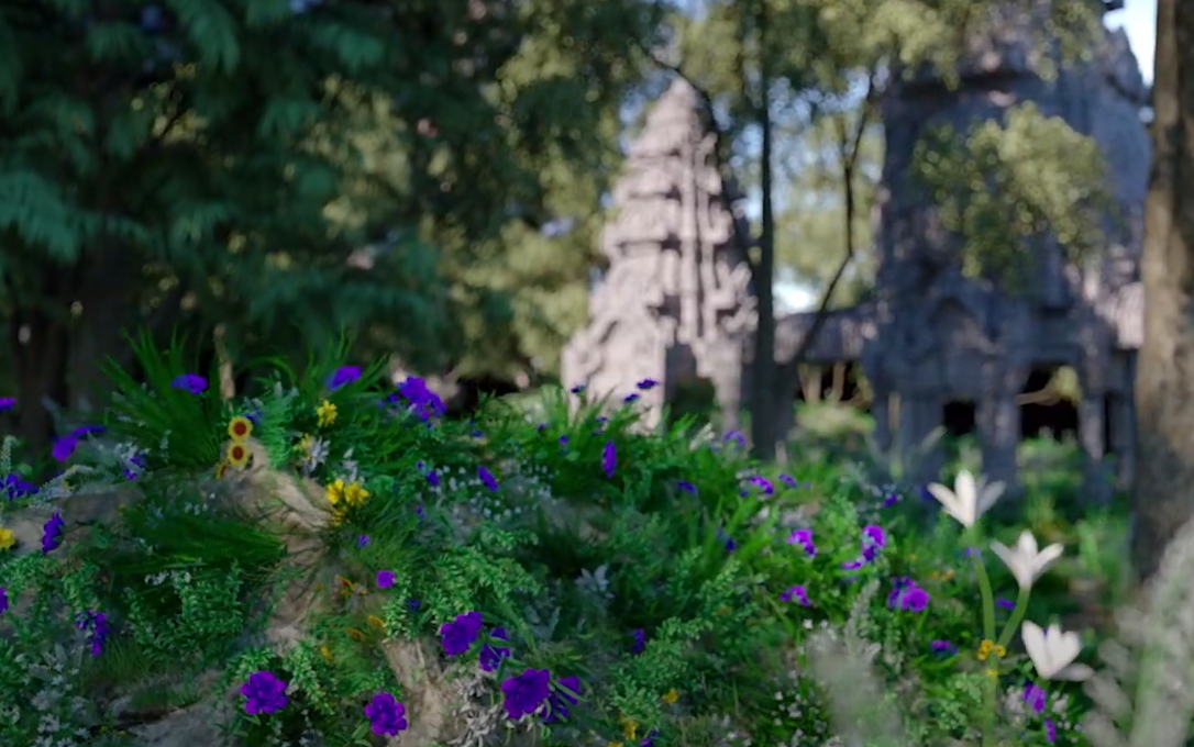 c4d植物生长动画