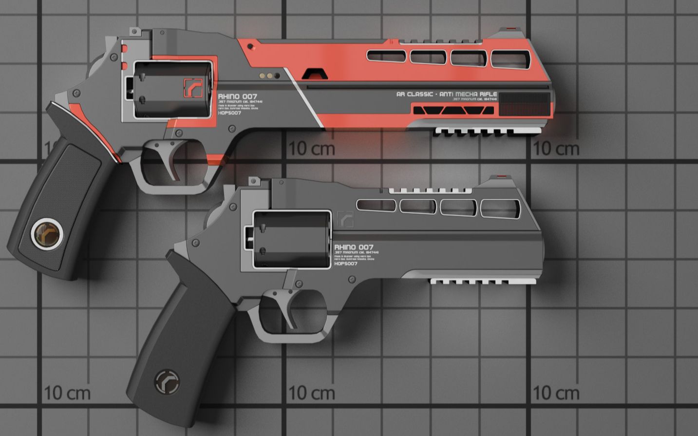 【3D建模】硬表面枪械零基础武器max建模