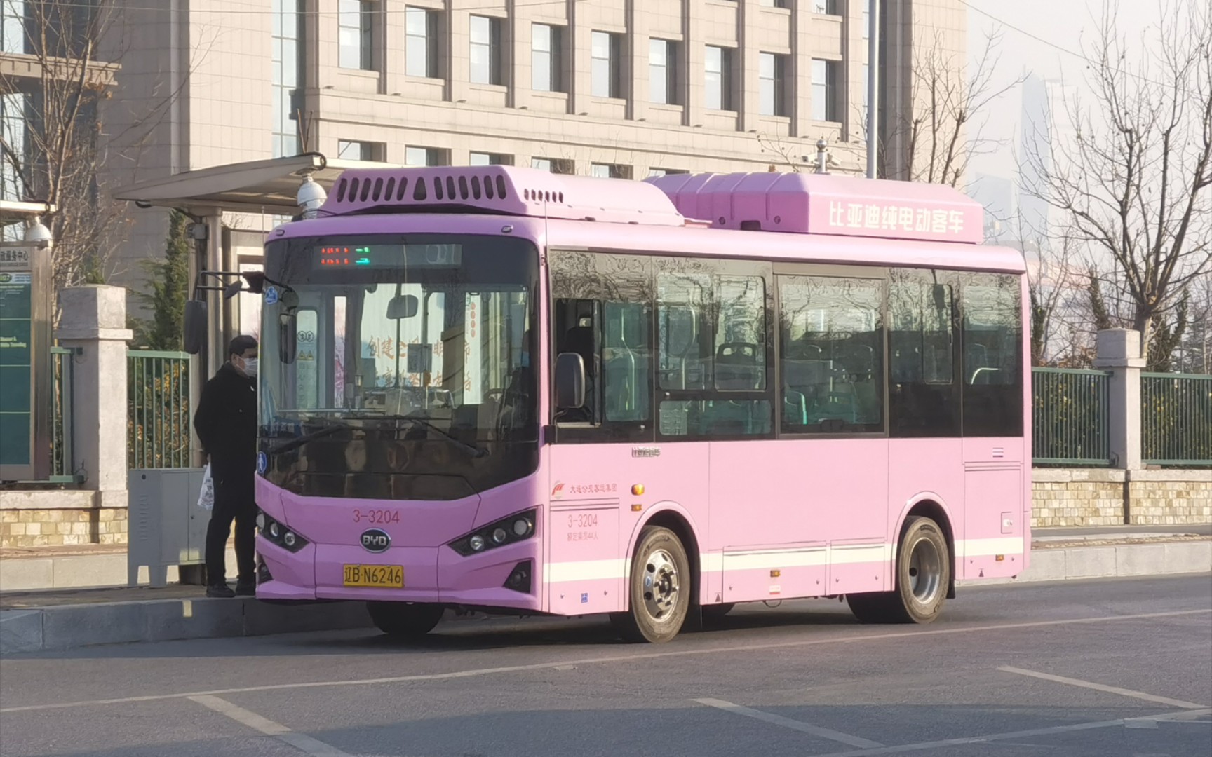 [大连公交]『对金山花园小区居民出行非常重要的社区巴士之一』大连...