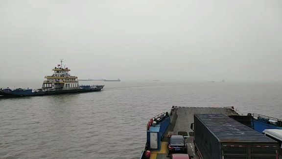 2020开年第一次渡江拜访客户,祈愿全年业务一帆风顺