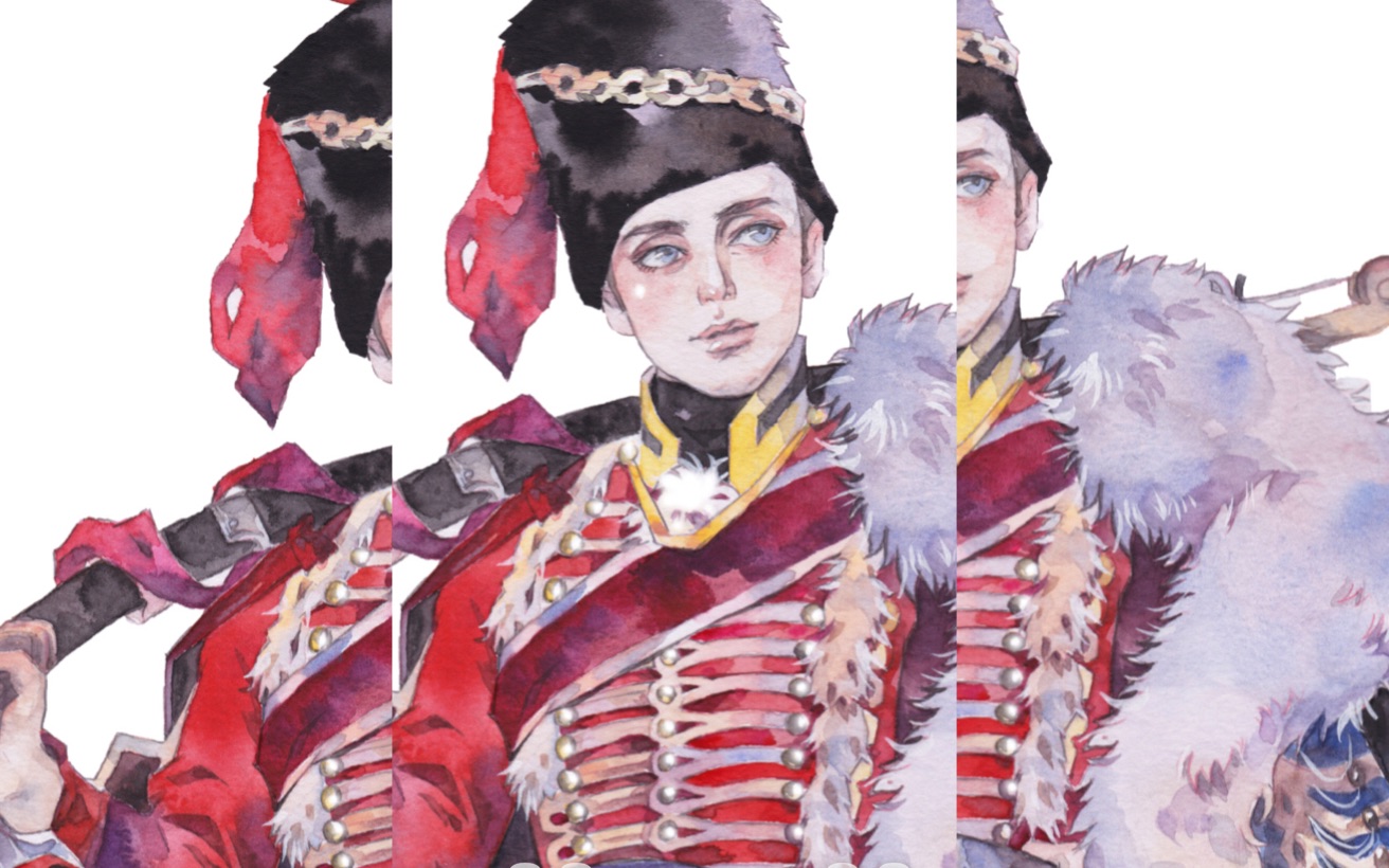 【干货】商业水彩插画的制作全过程:线稿、上色、Ps抠图