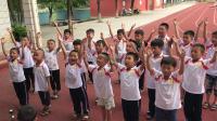 昌东一小一(1)班六一排练大合唱《国歌》