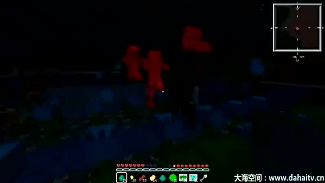 我的世界植物大战僵尸 模组试玩