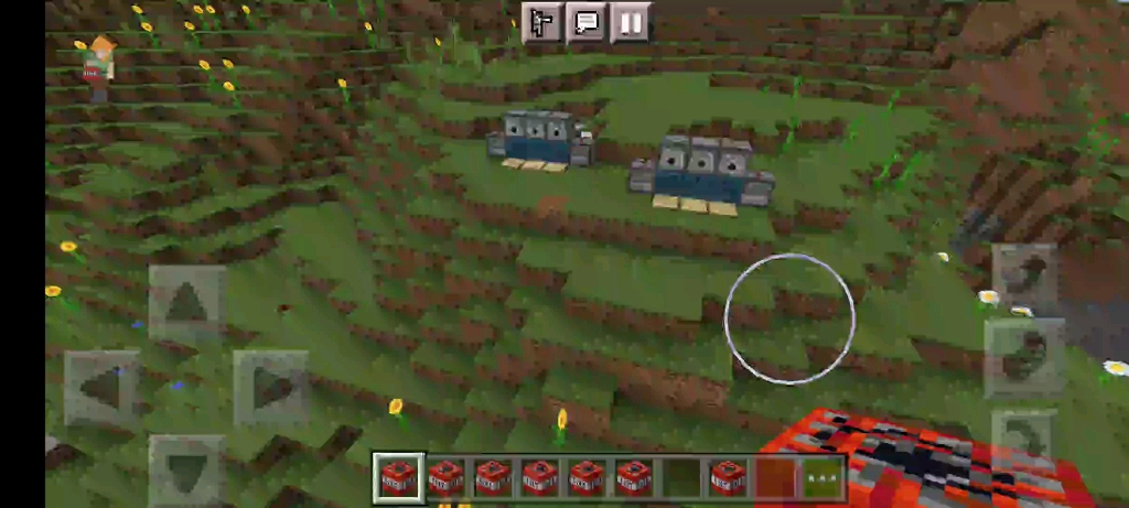 TNT红石大炮。教程如下。视频。