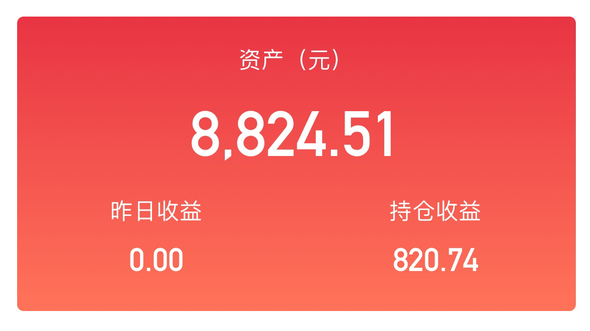 买基金第十周,逐渐回血,总会慢慢变好的,以后想省点事,买点沪深300...