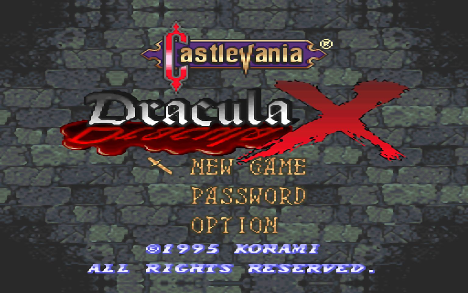 [TAP/SFC] Castlevania: Dracula X