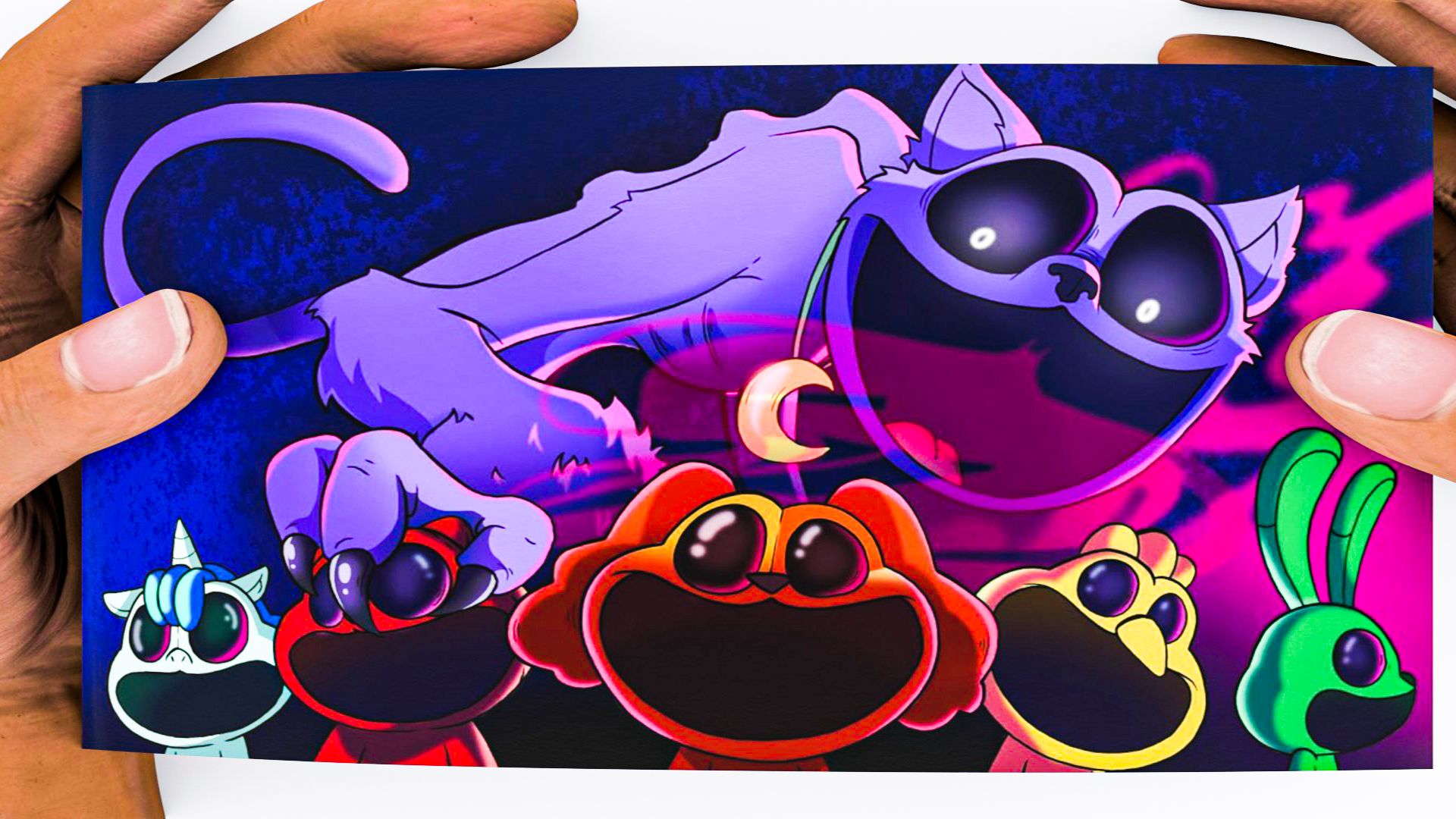 波比的时间游戏手翻书动画