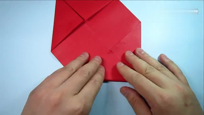 儿童手工折纸收纳盒,3分钟用一张A4纸折出大的收纳盒子