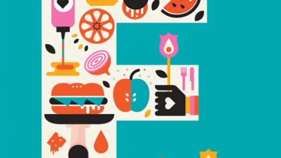 创意字母插画分享[呲牙][呲牙]@人民网 #爆料#