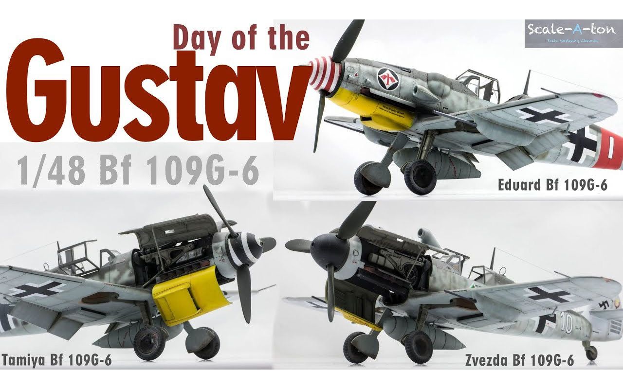 1比48比例Bf-109G-6d模型飞机制作教程