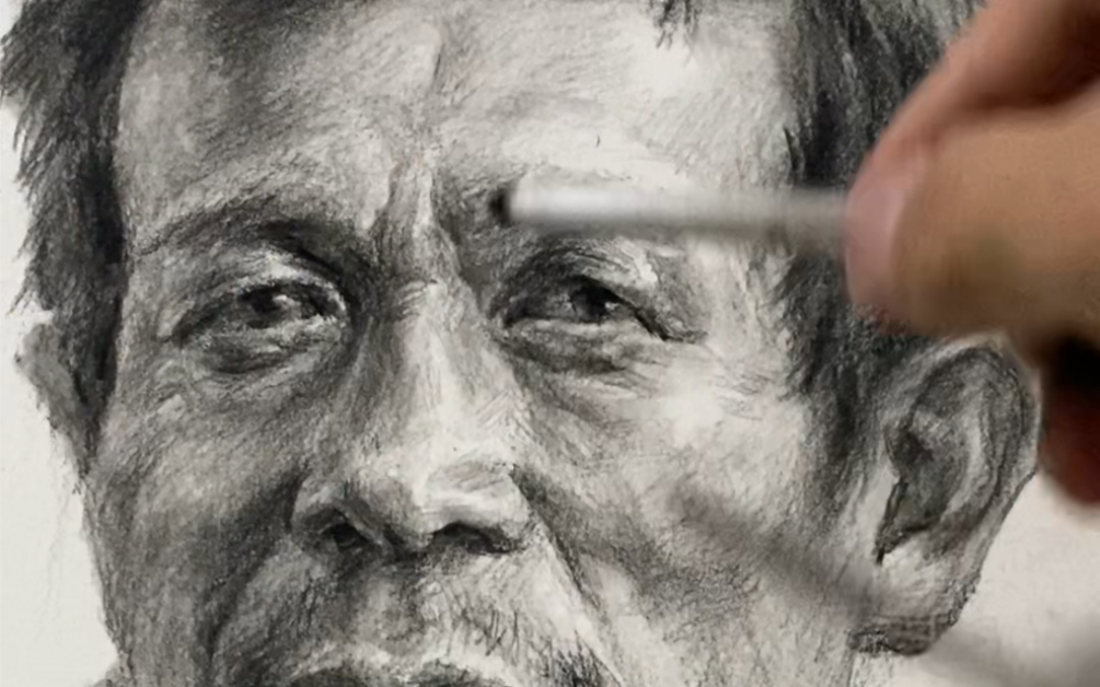 【素描头像视频教程】干货分享