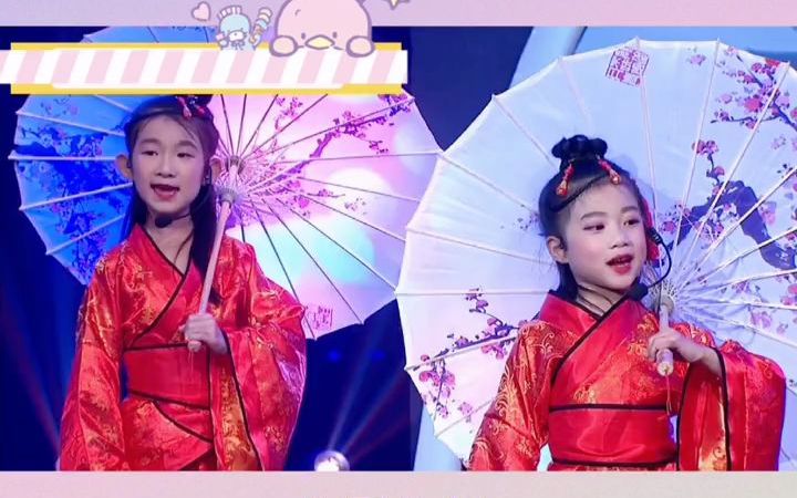 少儿元旦朗诵《梦回汉唐》元旦精彩表演情感丰富 简单有趣 是个非常...