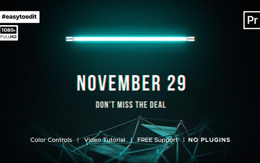 PR模板-游戏倒计时科技倒计时促销倒计时