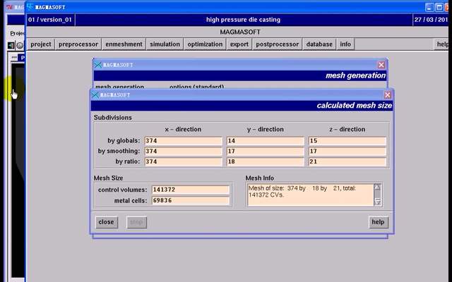 压铸模流分析视频教程-MAGMAsoft实例