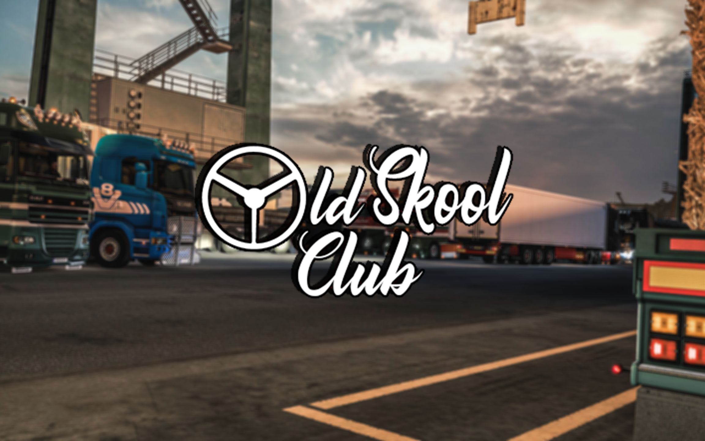 欧洲卡车模拟2 :OldSkool Club's Convoy | 22.7.23 | 联机录像 | Trucker...