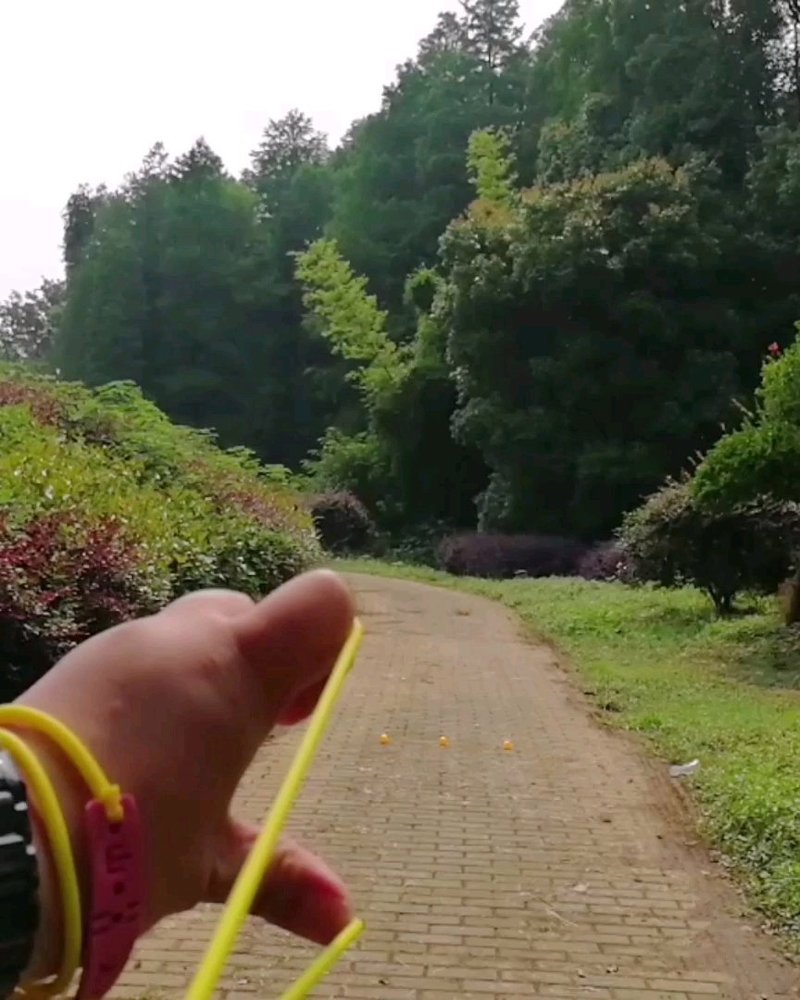 无架弹弓教学:第十讲视角与上身姿势配合的关系#弹弓#