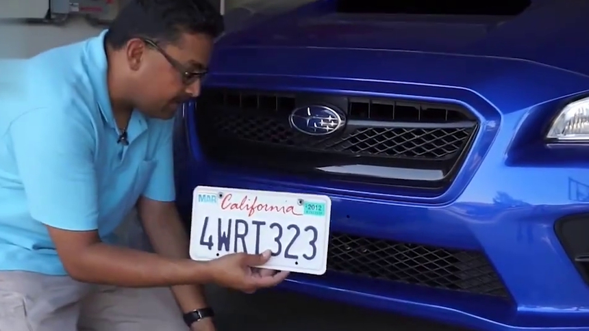 【奇人奇事】汽车车牌上的小圆点是干什么的?看完才知道作用这么大!