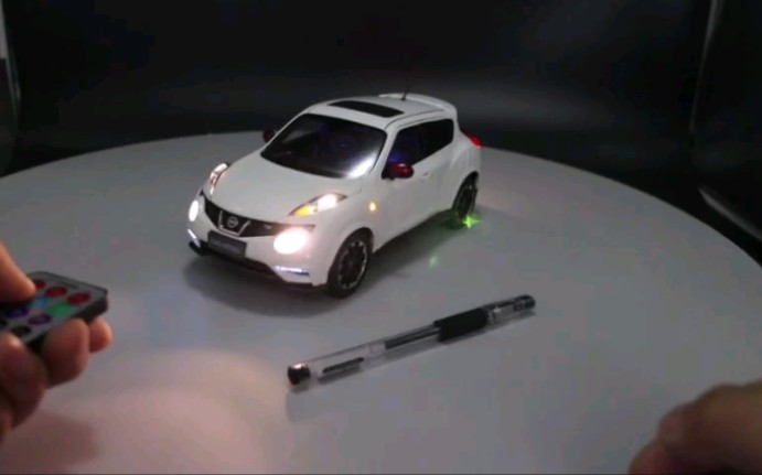尼桑JUKE RS 车模改装,基于普迪1/18车模