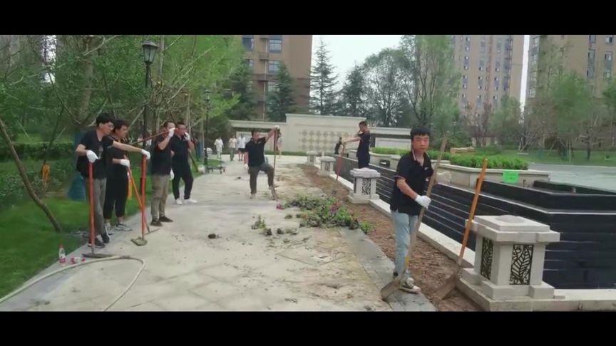 花期虽短,但却好看,人虽很累,依然充实。#园林景观 #景观设计